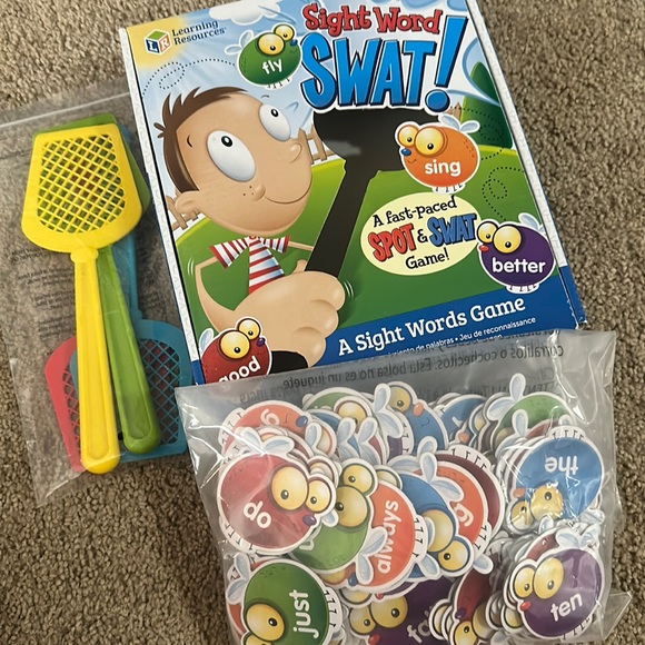 learning Resources | Toys | Learning Resources Sight Word Swat Sight ...